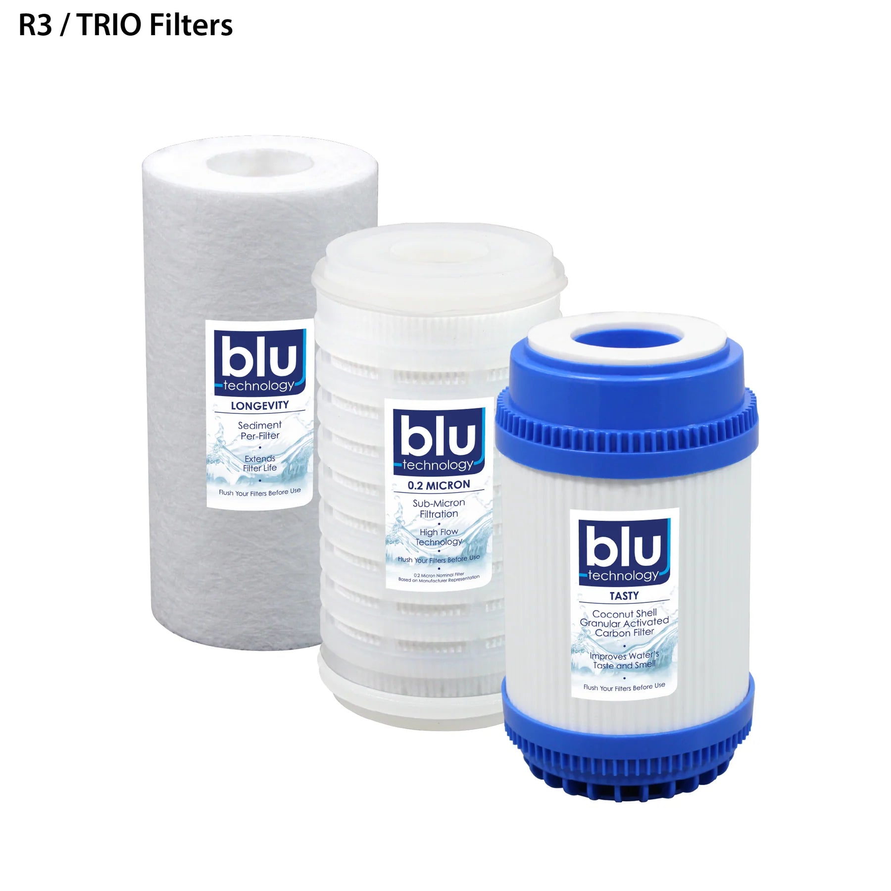 Blu Technology Filter Replacement Pack