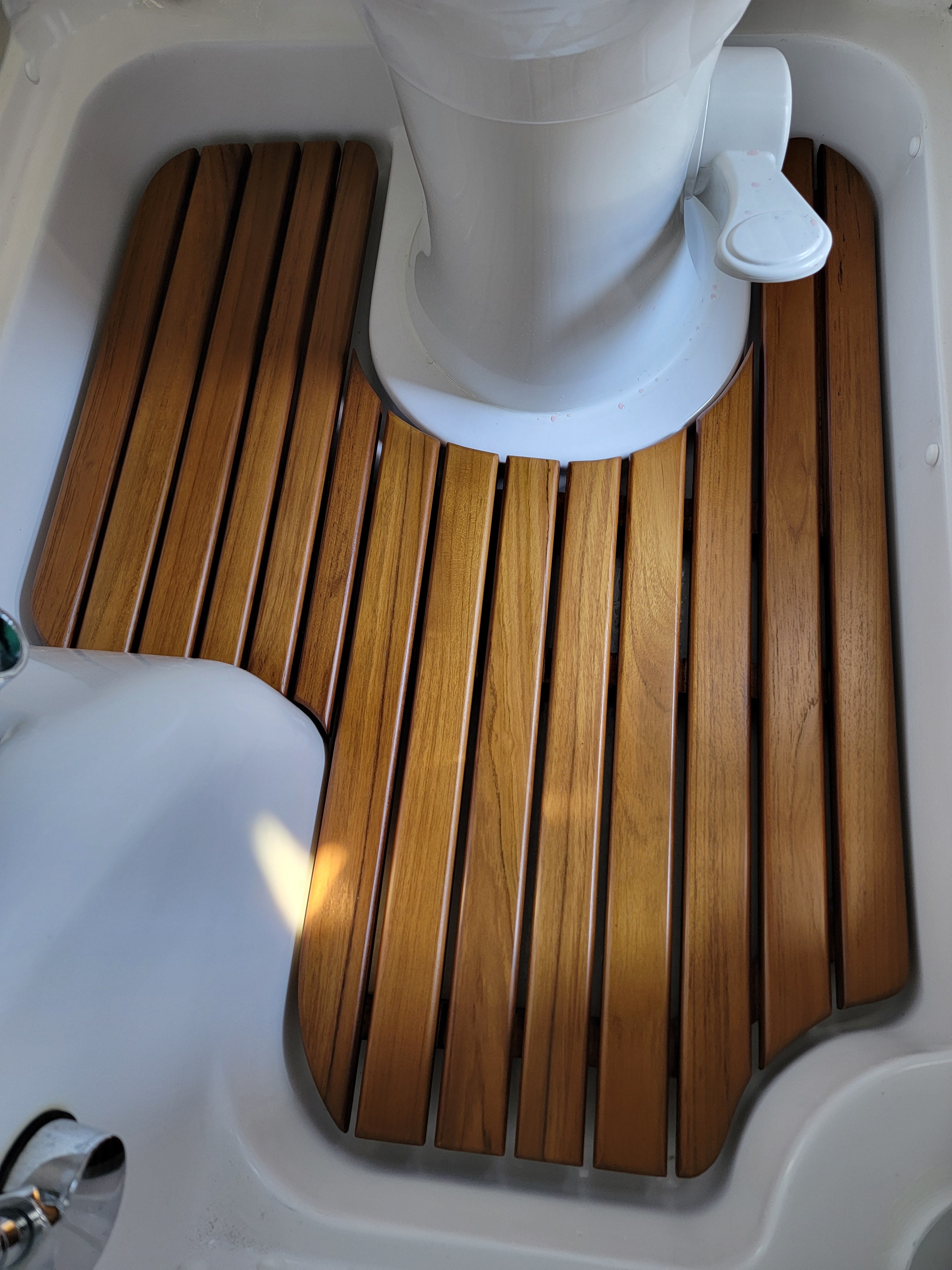 Airstream Basecamp 16/16X Teak Shower Mat